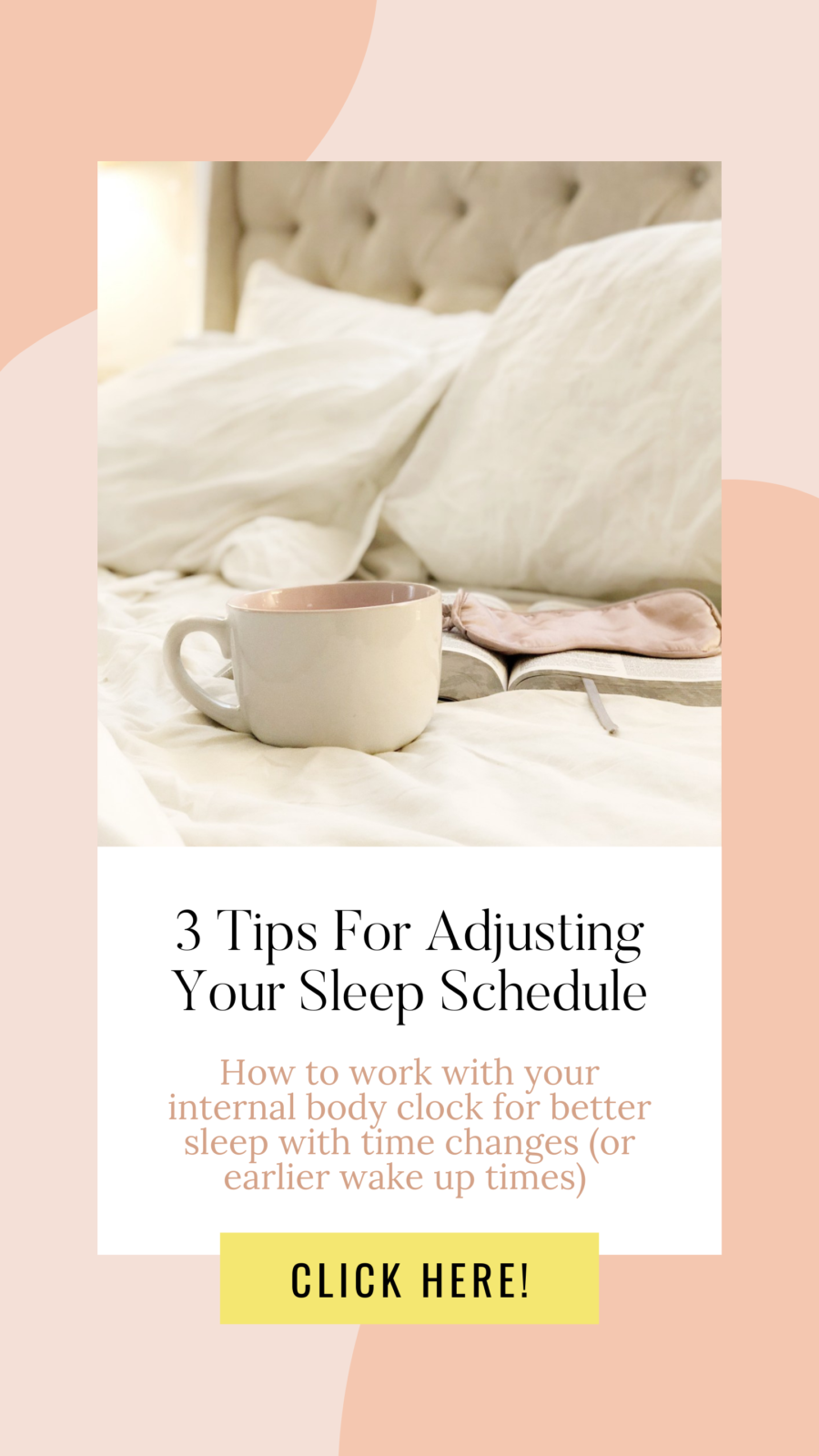 3 Tips For Adjusting Your Sleep Schedule | Mollie Mason